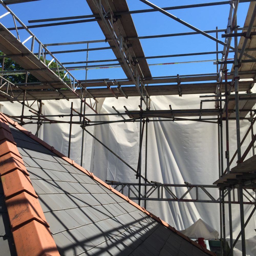 Scaffold Shrink Wraps - Lucas Lofts